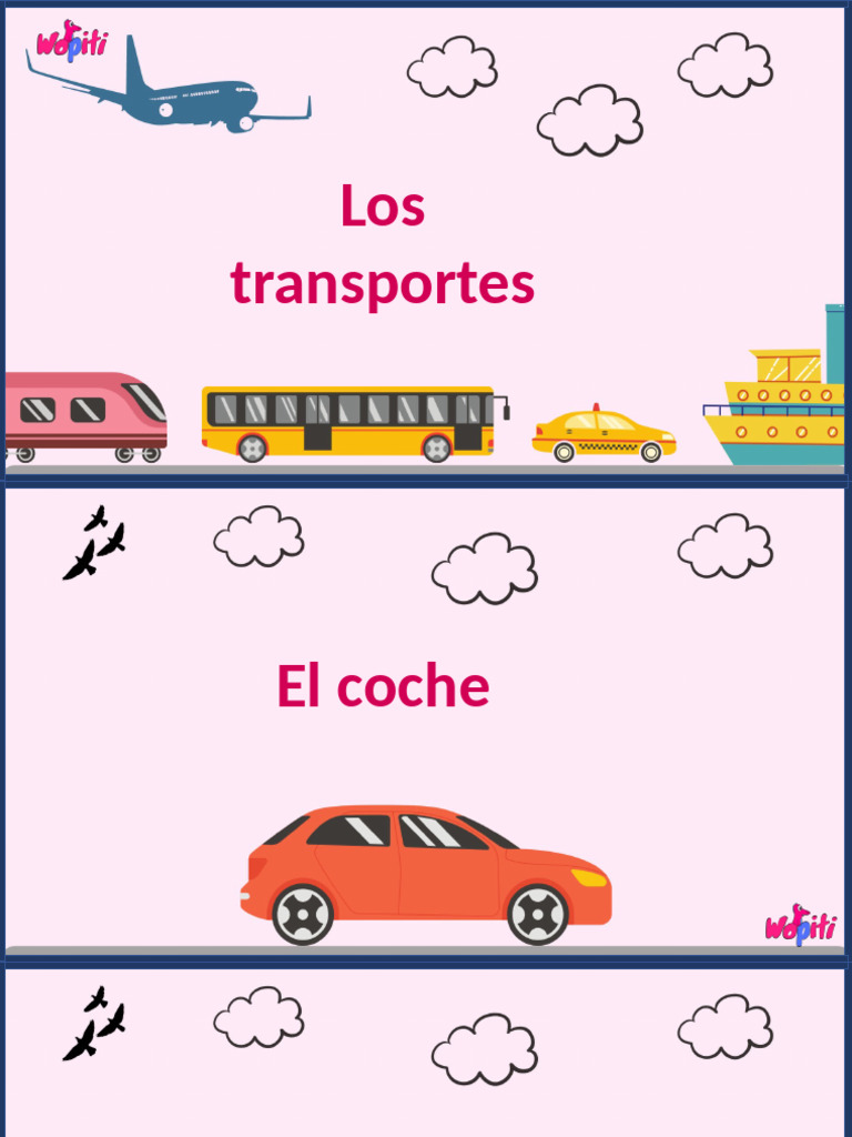 Medios de Transporte Comunes | PDF