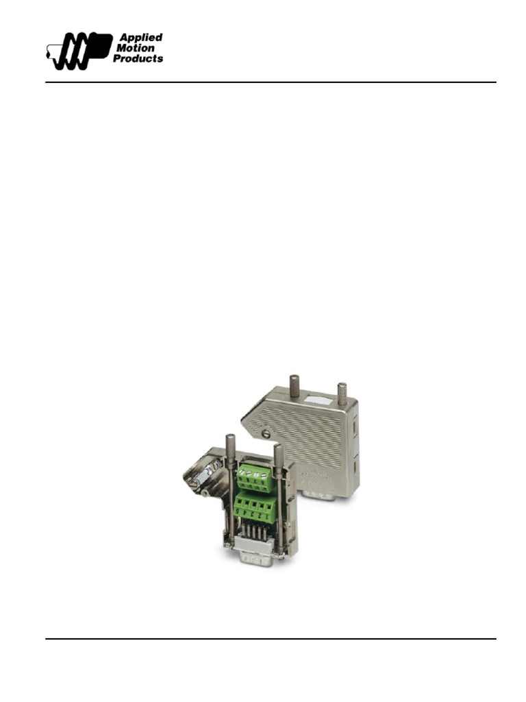 APPN0016 - Simple 25 Pin Mating Connections | PDF | Electrical ...