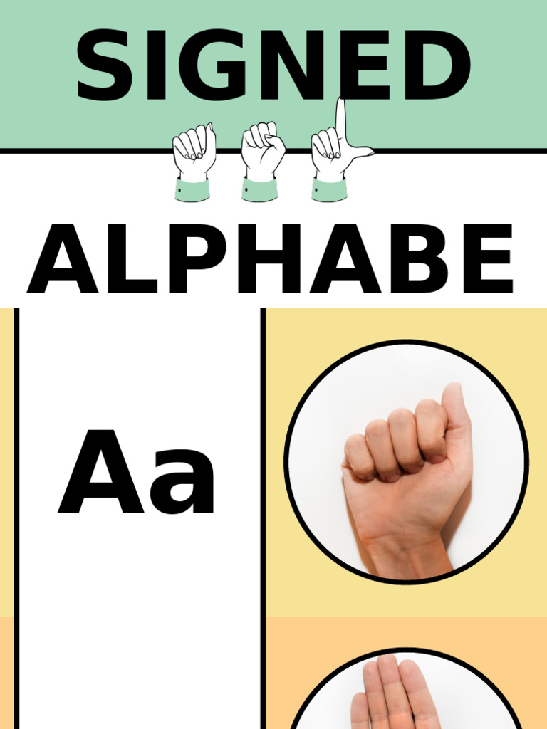 ASL Guide: Signing Glass | PDF