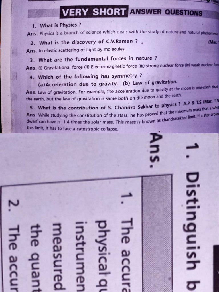 VSAQ S From All Chapters | PDF