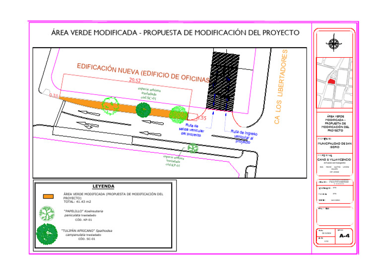 PROPUESTA DE MODIFICACIÓN DEL ÁREA VERDE-Presentación2 | PDF