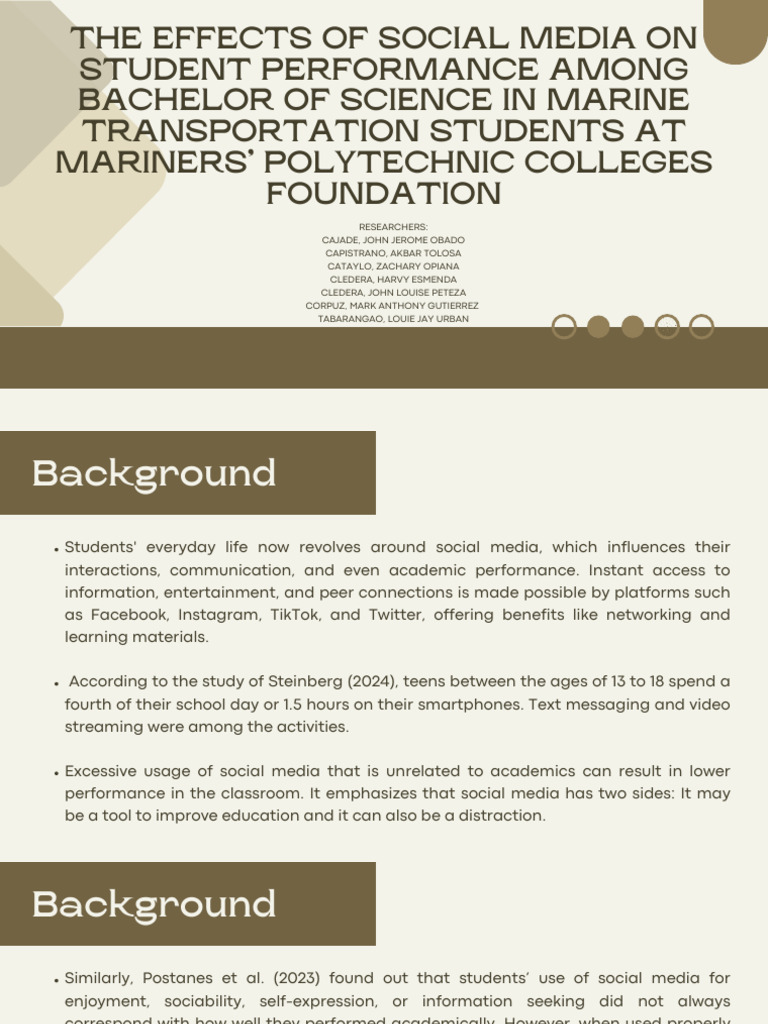 Group 1 Effects of Social Media | PDF | Social Media | Popular Culture ...