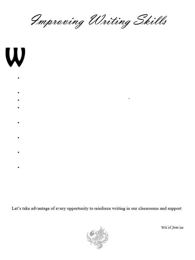 Improving Writing Skills | PDF