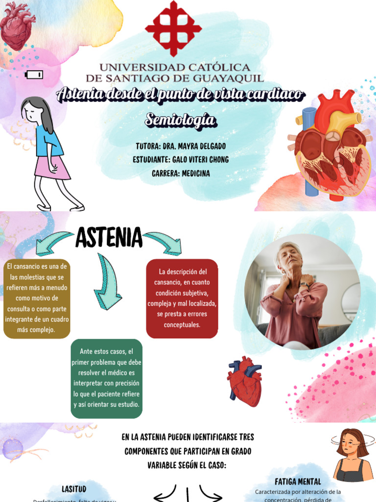 Astenia Desde El Punto de Vista Cardiaco | PDF | Diagnostico medico ...