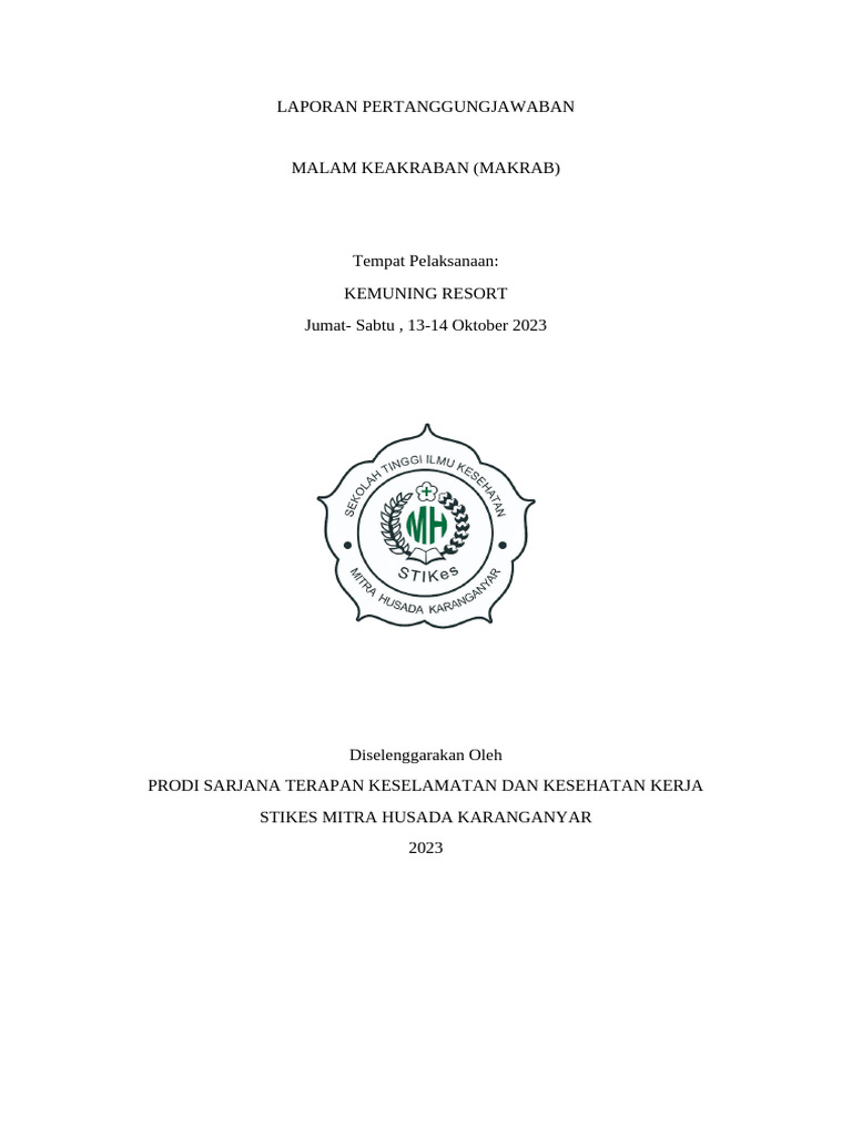 LPJ Makrab D4 K3 | PDF