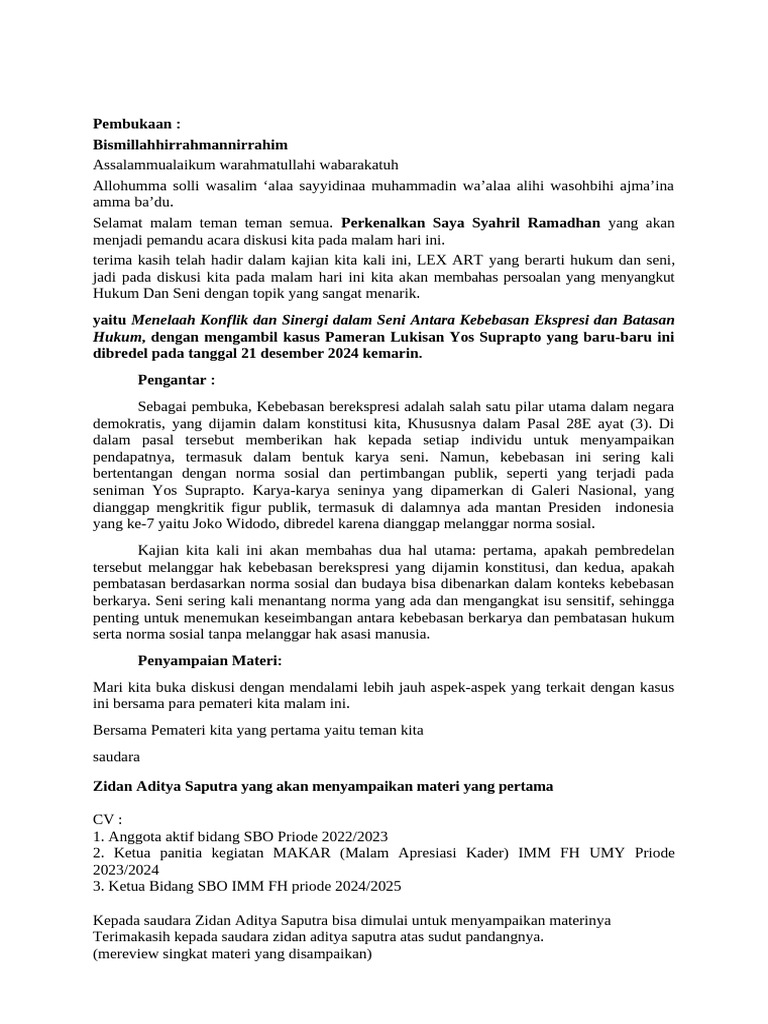 teks moderator | PDF