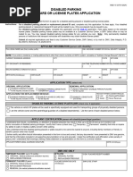 REG 195, Application For Disabled Person Placard or Plates | PDF ...