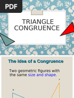Triangle Congruence Similarity CheatSheet | PDF | Geometric Shapes | Euclidean Plane Geometry