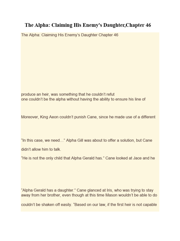 The Alpha 46-50 | PDF