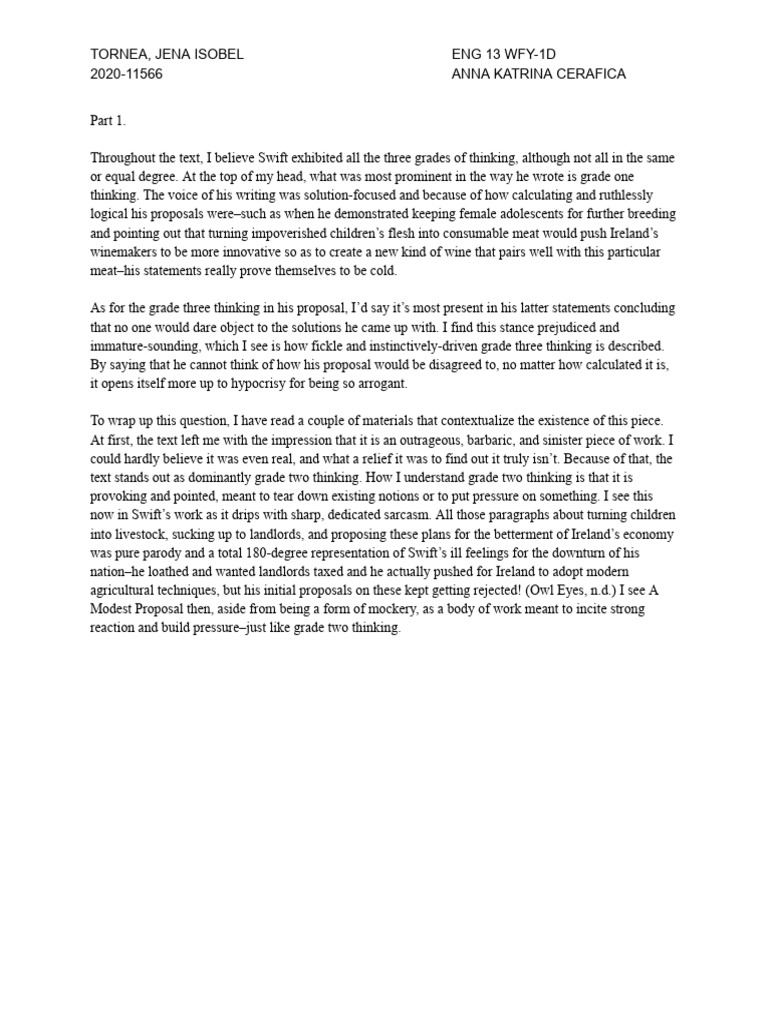 TORNEA - ENG 13 - A Strongly Worded Letter | PDF