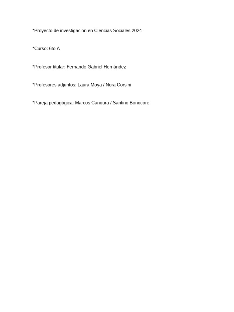 Proyecto de Investigación en Ciencias Sociales 2024 Santino Bonocore ...