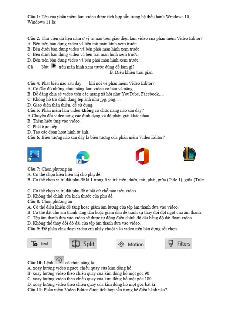 Đề Ôn Tin Học GK2 - L9-Gửi Hs | PDF