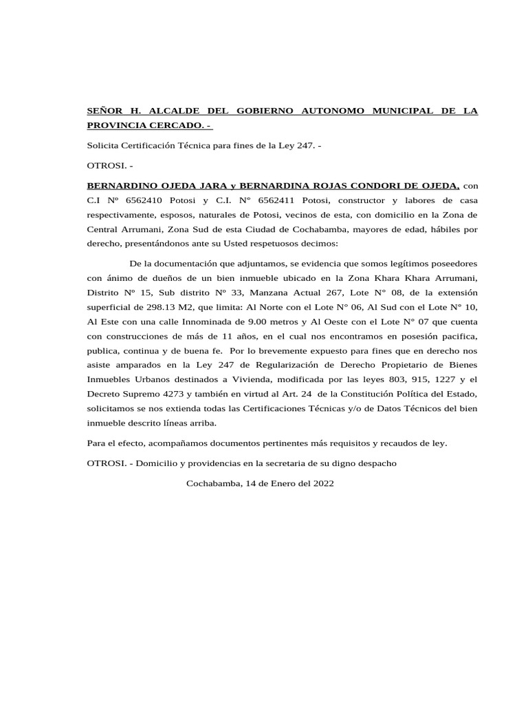 Bernardino Ojeda | PDF