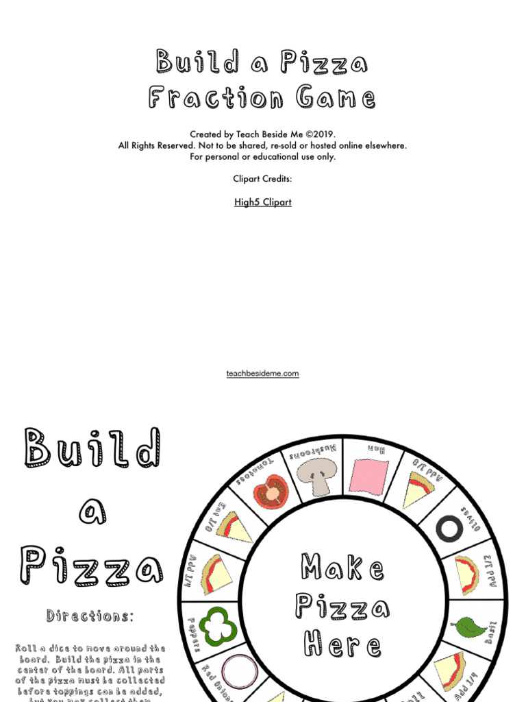 Build-a-Pizza-Fraction-Game | PDF