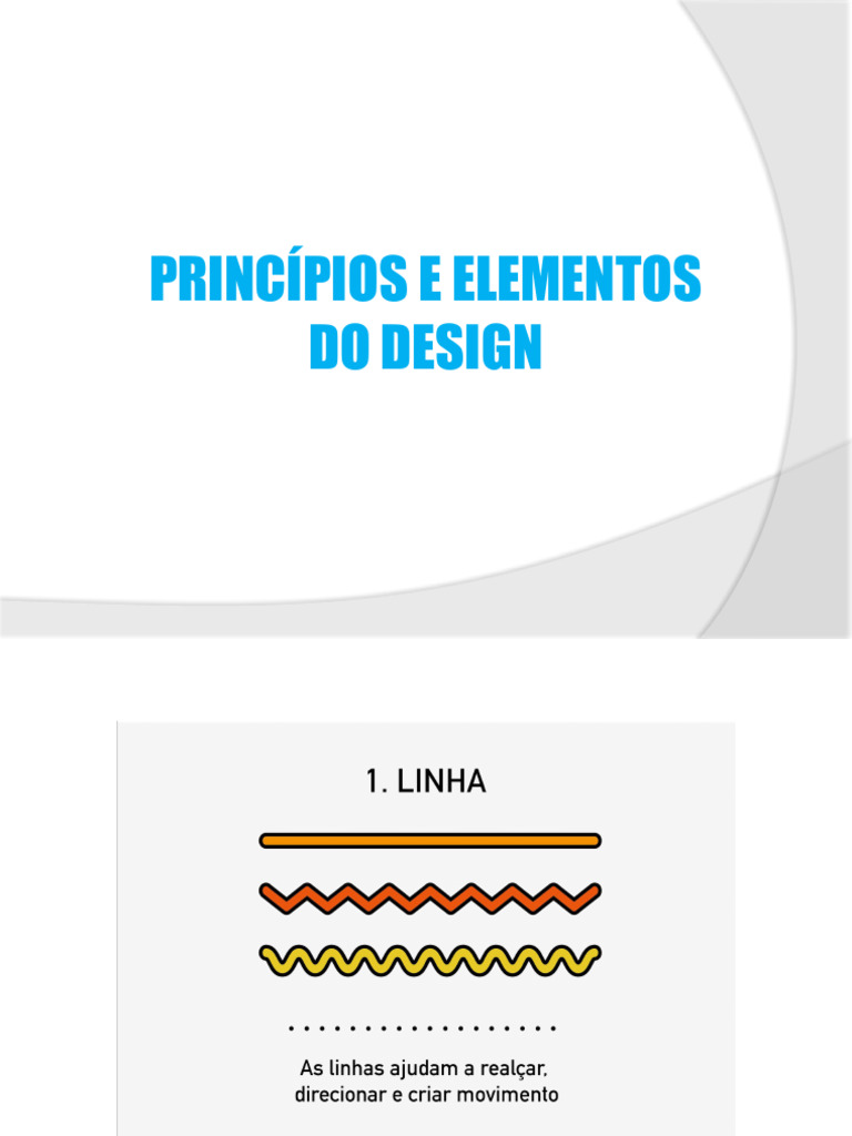 Princc3adpios e Elementos Do Design | PDF | Cor | Tipografia