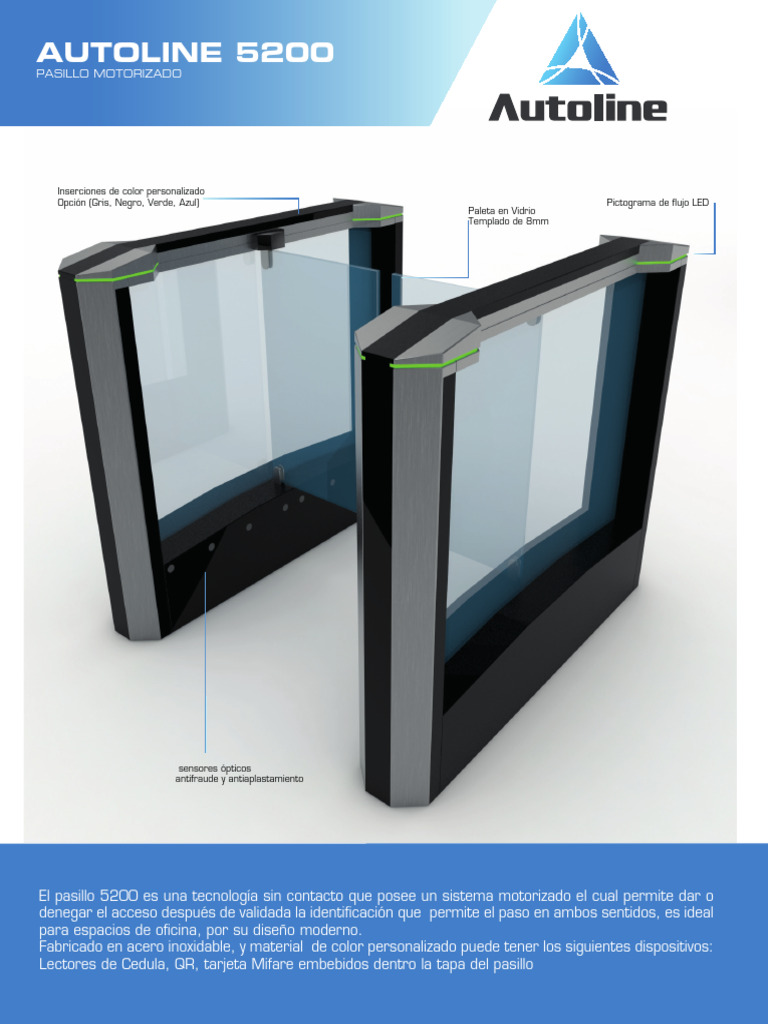 AUTOLINE 5200 Pasillos Motorizados | PDF