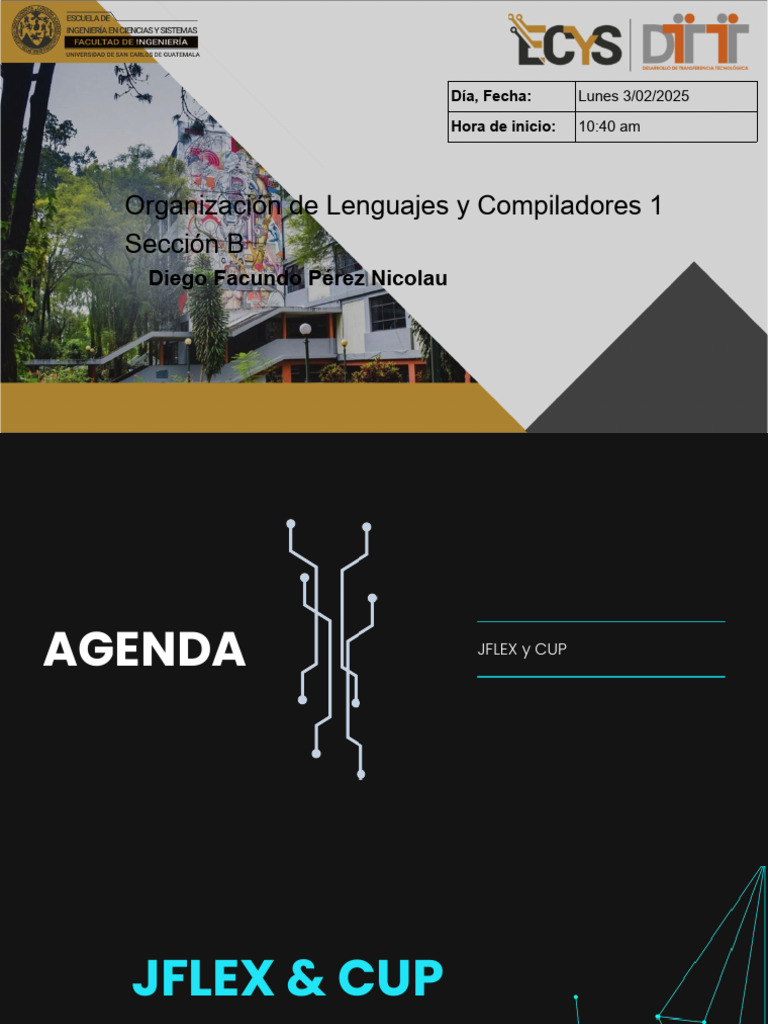 CLASE 5 - EJEMPLO JFLEX y CUP | PDF