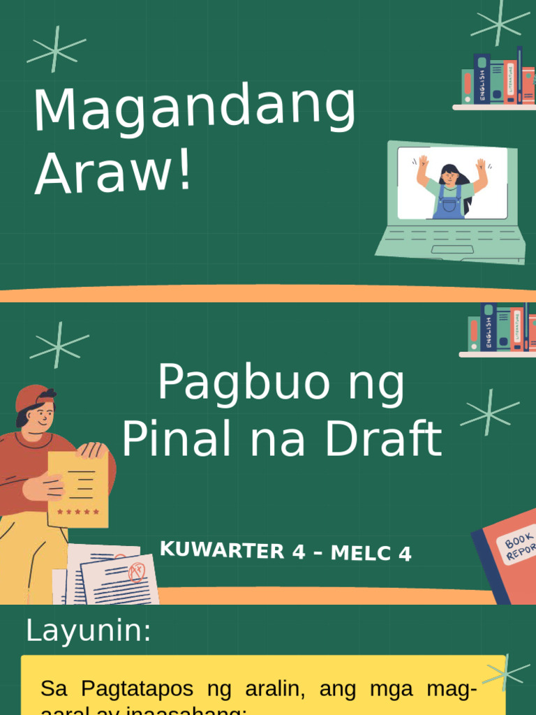 Kuwarter 4 MELC 4 | PDF