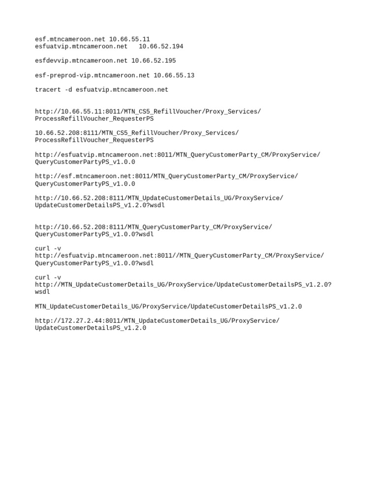 Hostname wsdl URL Loading | PDF