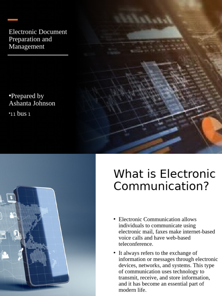 Electronic Communication | PDF