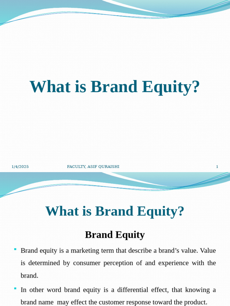 11-What Is Brand Equity | PDF