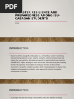 Survey Questionnaire - Disaster Awareness and Preparedness - Sti | PDF ...