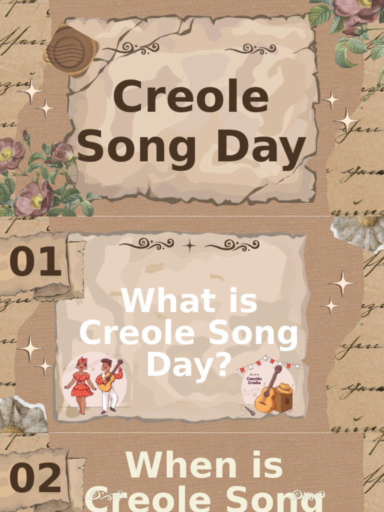 Creole Song Day: Celebration Guide | PDF