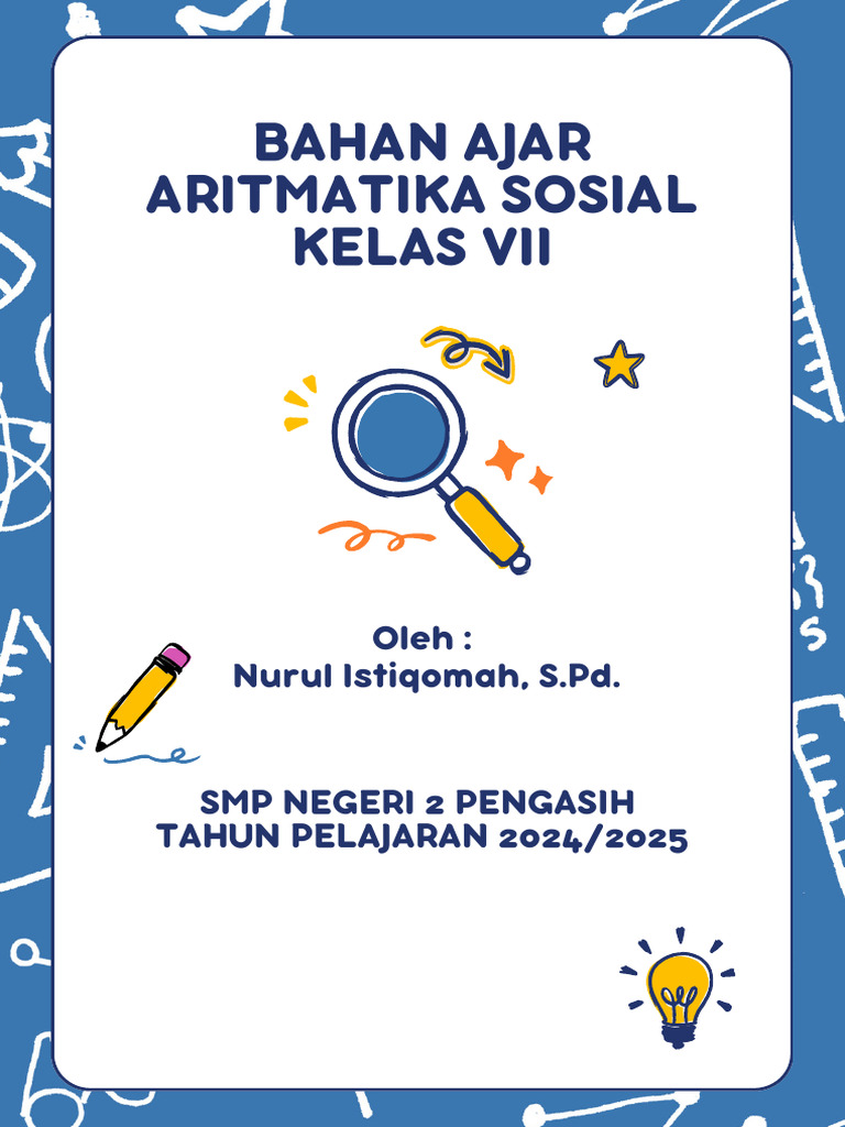 Cover Bahan Ajar Bab 3 | PDF