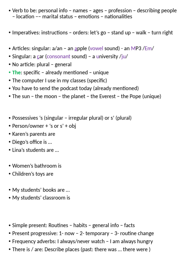 Ana Tutoring - September 4 | PDF | Syntax | Language Families