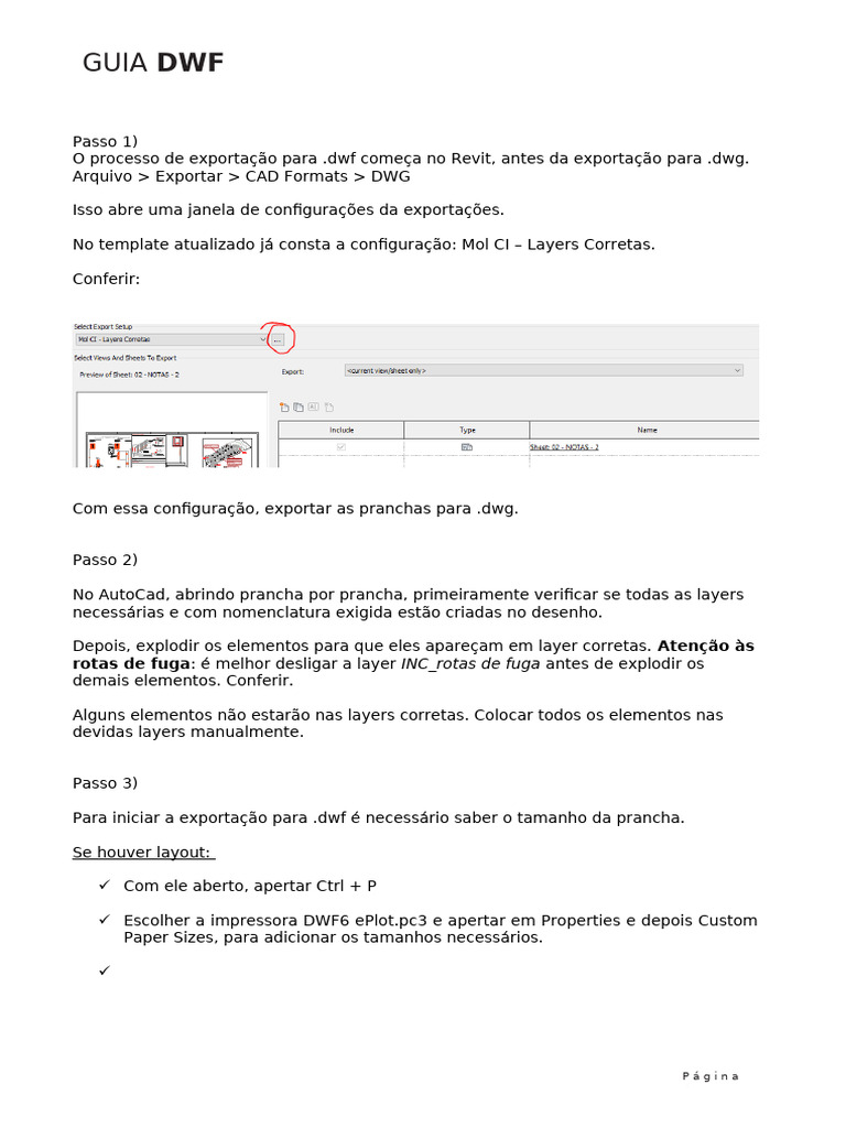 Como Exportar DWF - Análise Digital Bombeiros -R01 | PDF | Informática