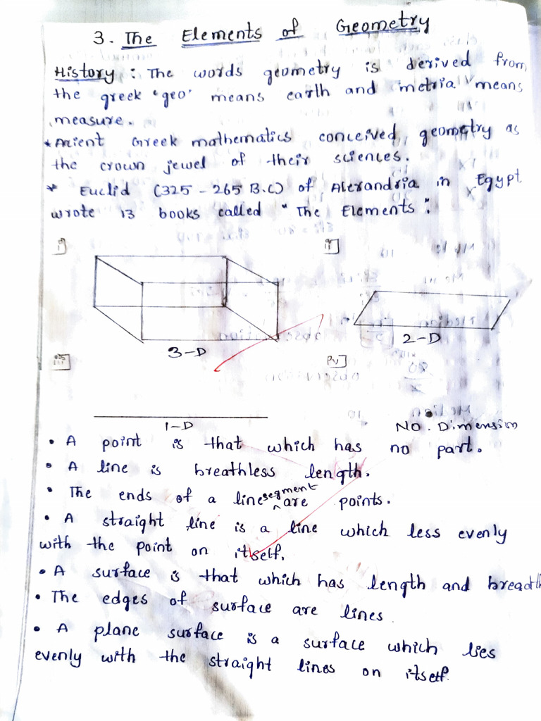The Elements of Geometry | PDF | Mathematics | Mathematical Concepts
