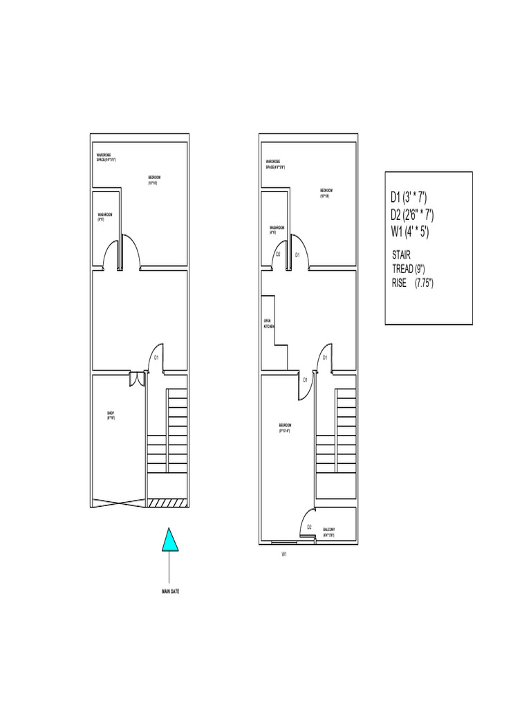 Detailed Floor Plan Layout | PDF