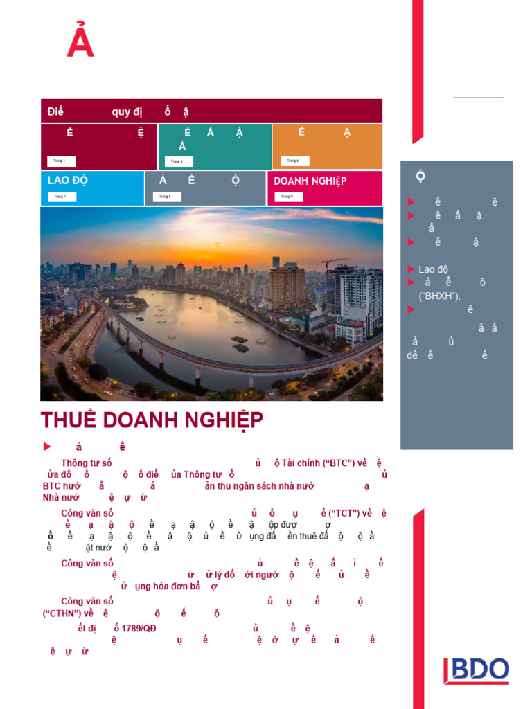 BDO Vietnam - Ban Tin T8 T9 - 2021 | PDF