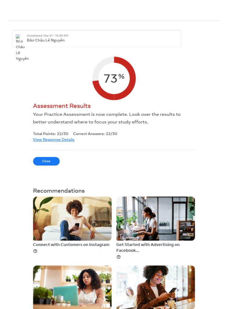 Practice Test - Digital Marketing Associate - B | PDF | Facebook ...