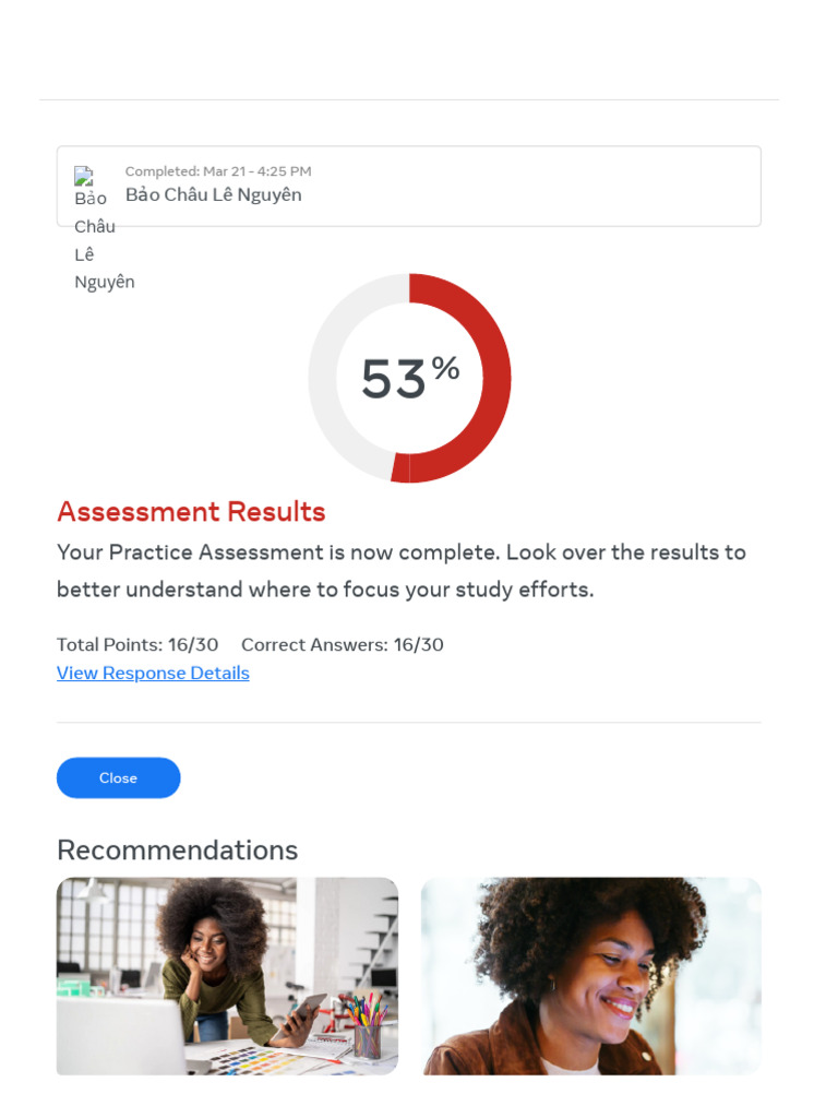 Facebook Media Buying Assessment Results | PDF | Advertising | Brand