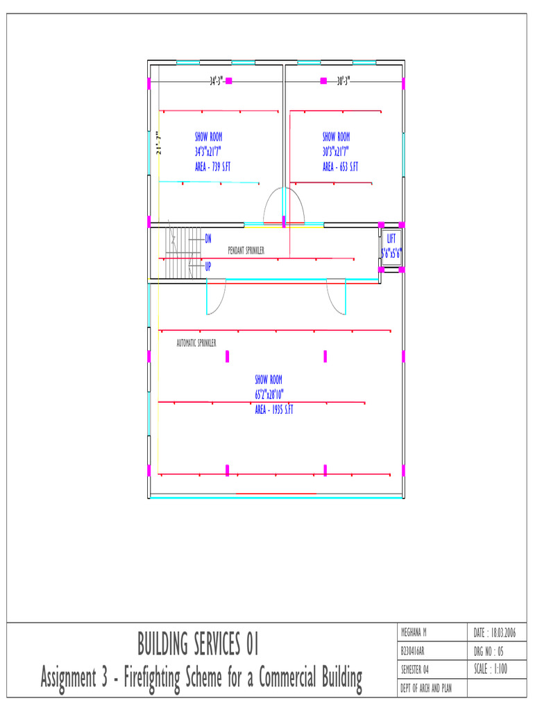 Bs 1 Fire System Layout-Layout5 | PDF