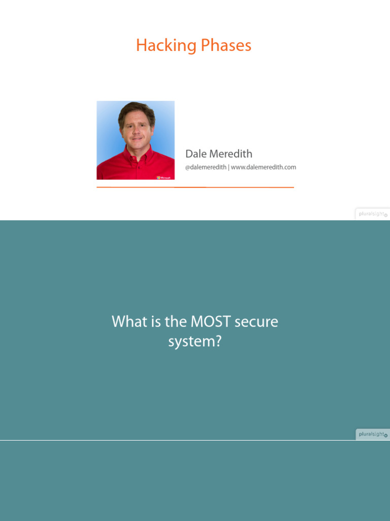 Hacking Phases Slides | PDF | Crime Prevention | Information Age