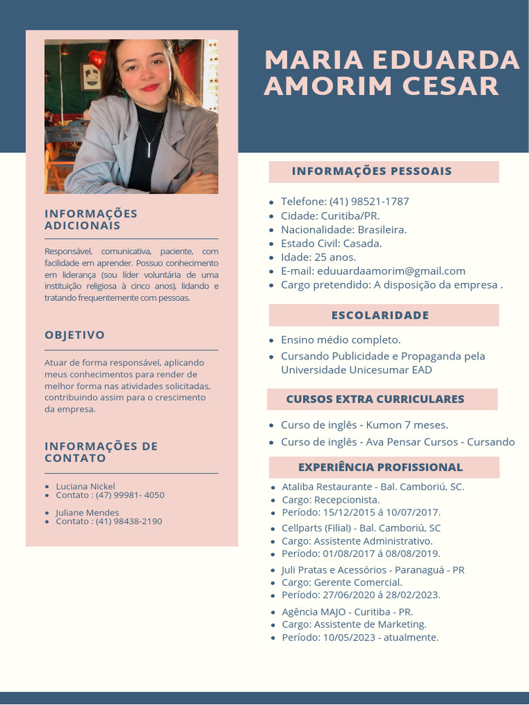 Currículo Maria Eduarda.pdf | PDF