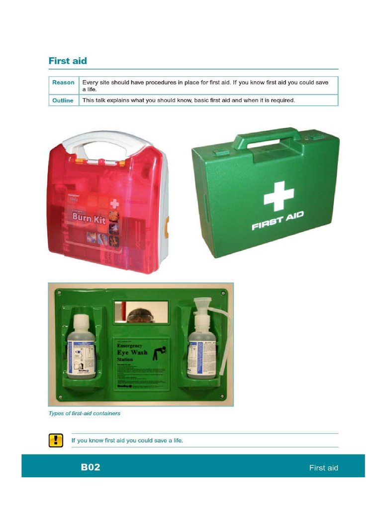 First Aid | PDF