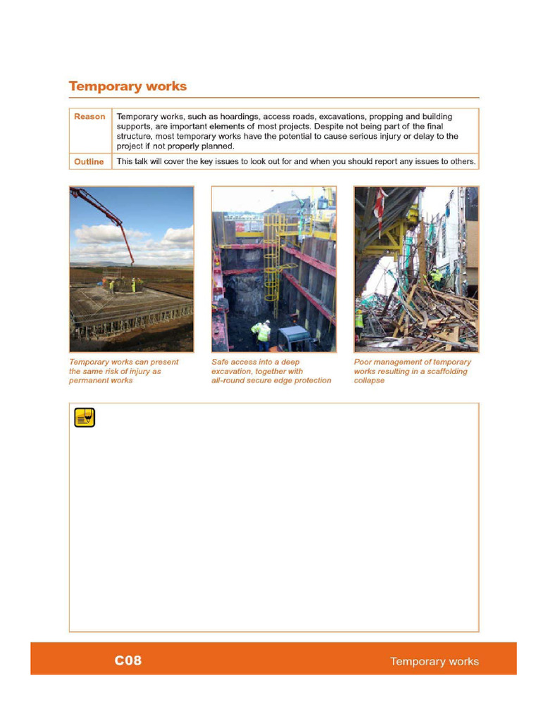 Temporary Works | PDF