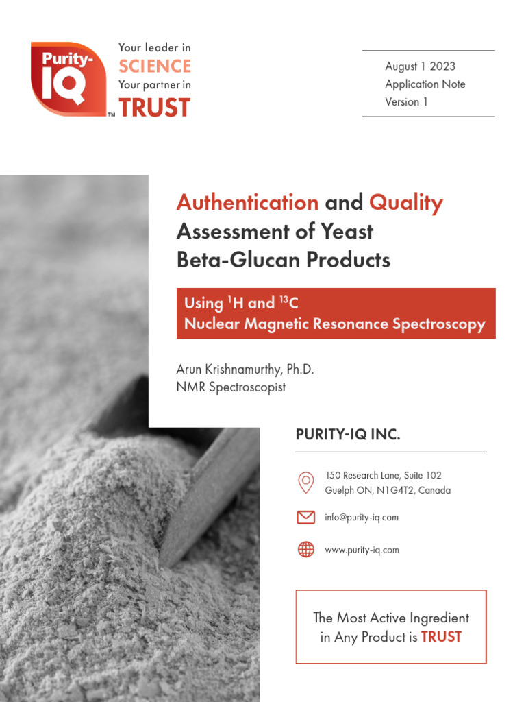 2023-Arun-Authentication and Quality | PDF | Nuclear Magnetic Resonance