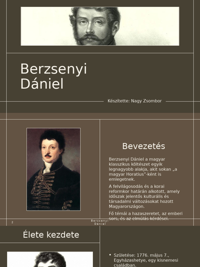 Berzsenyi Dániel | PDF
