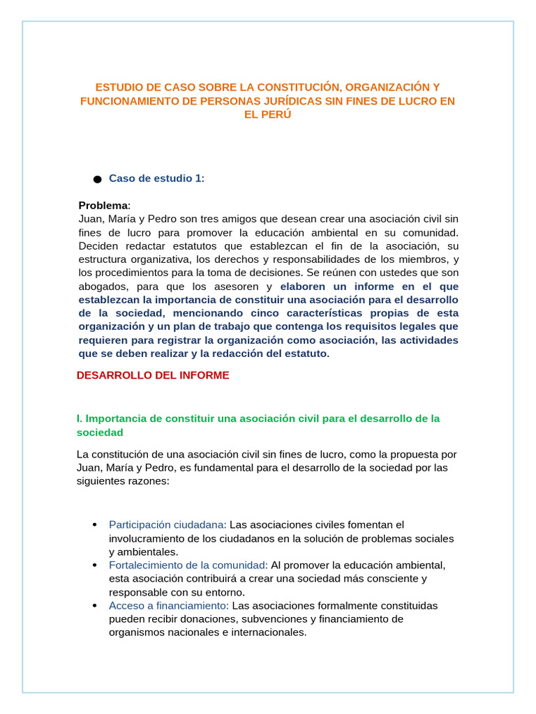 CONSTITUCION | PDF | Fundación (sin fines de lucro) | Sociedad de responsabilidad limitada