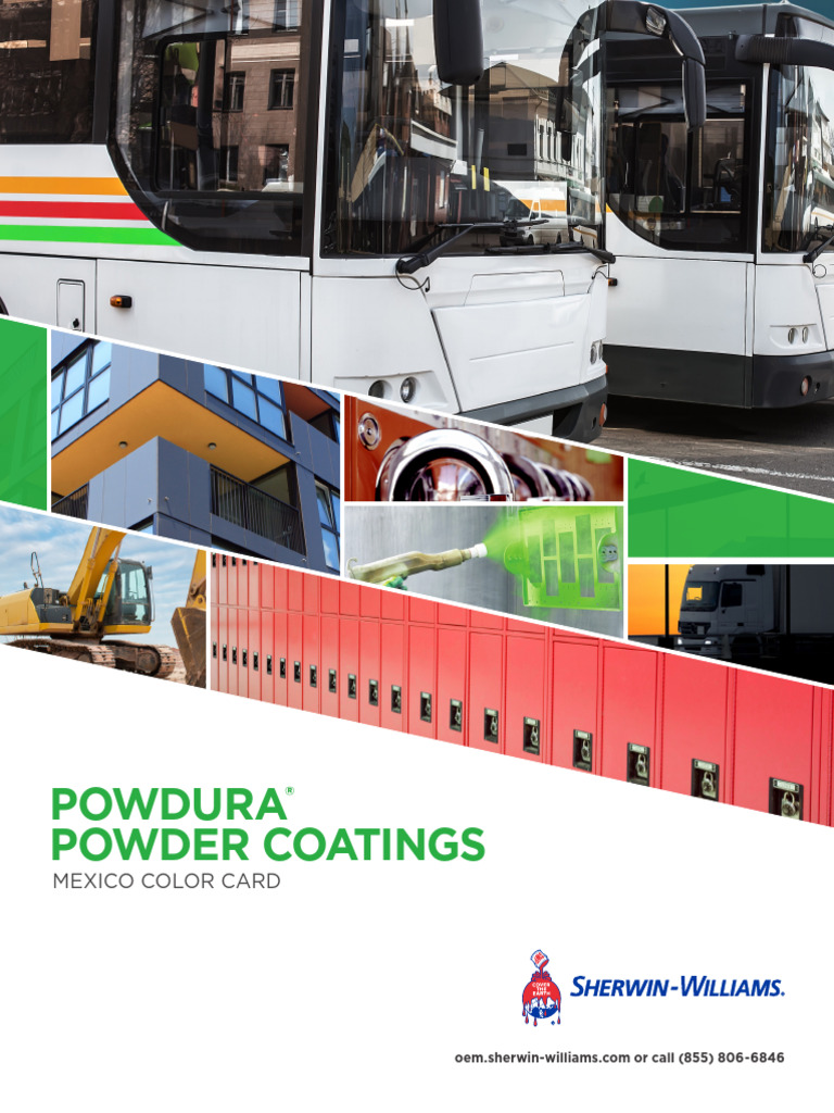 Gi Mexico Powder Coatings Digital Color Card English | PDF | Materials