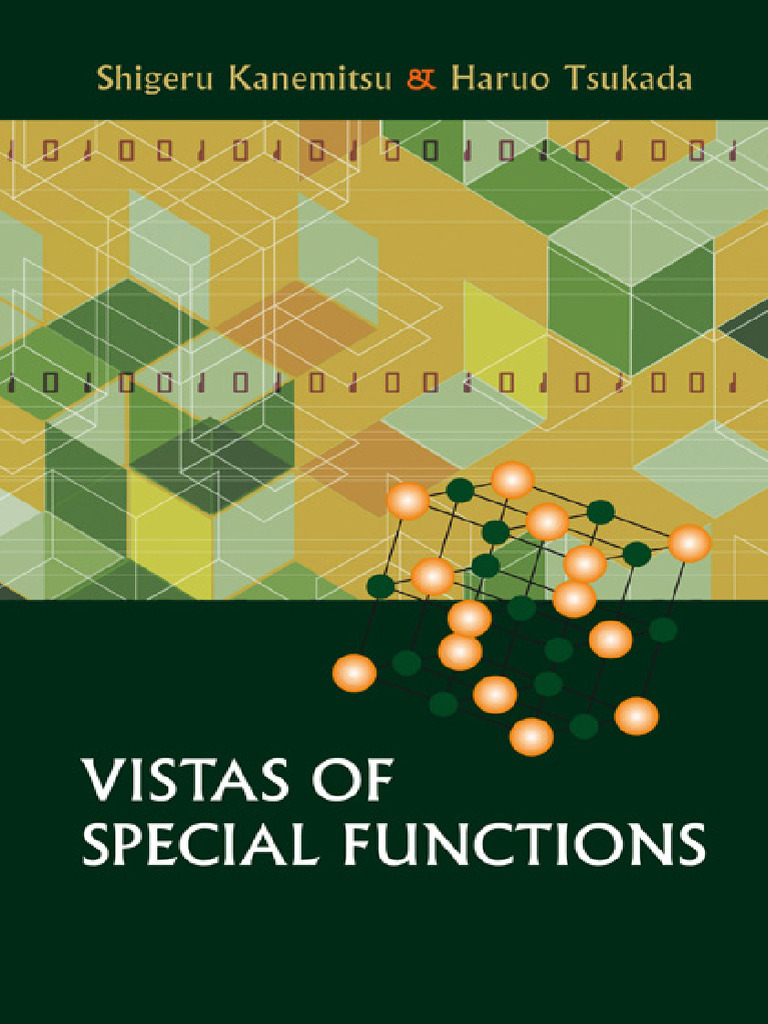 Vistas of Special Functions | PDF | Trigonometric Functions | Mathematical Analysis