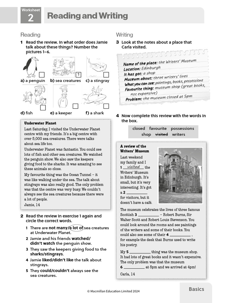 WeBe L2 U2 Read Write | PDF