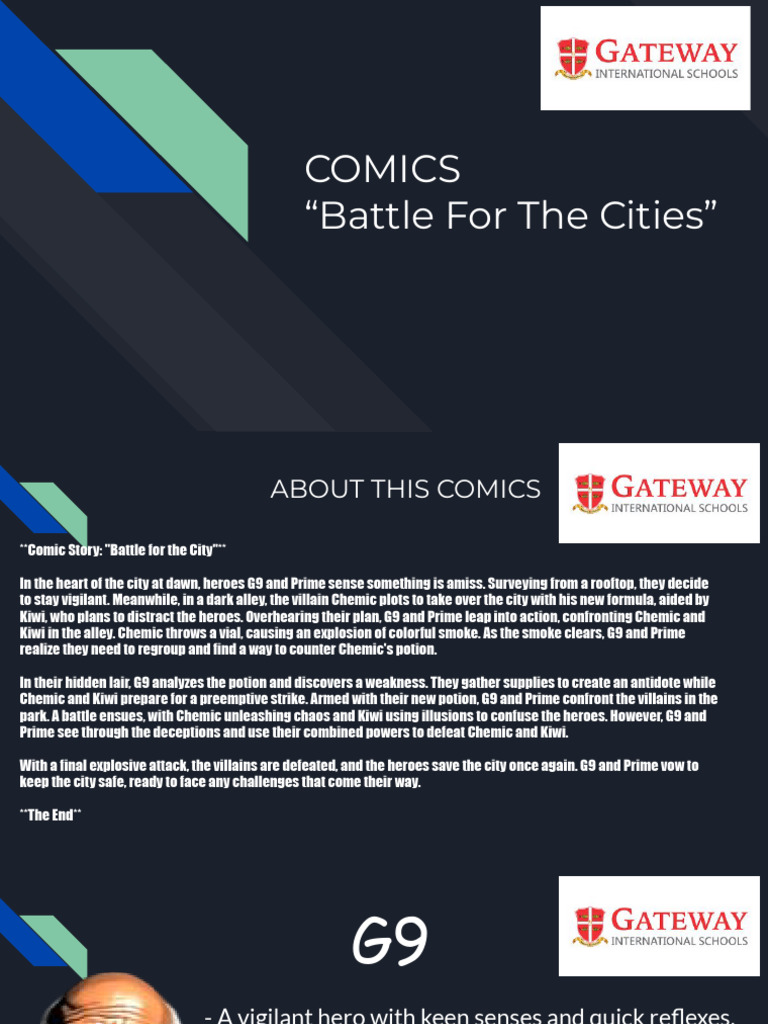 COMICS "Battle For The Cities" | PDF