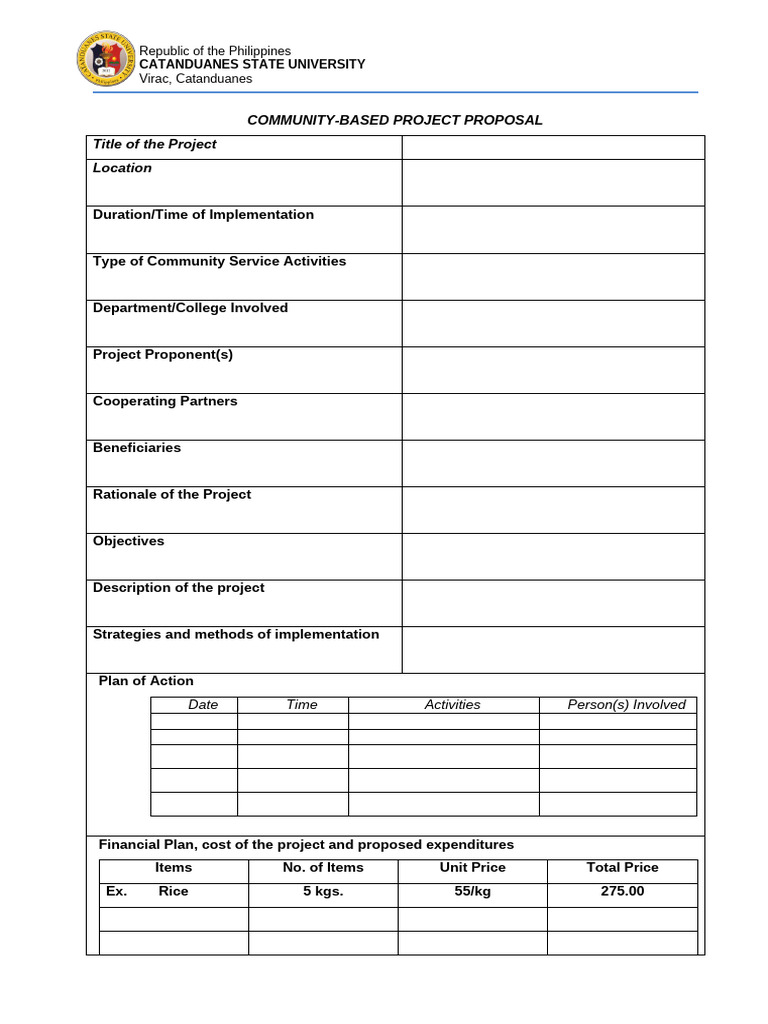 Project Proposal | PDF