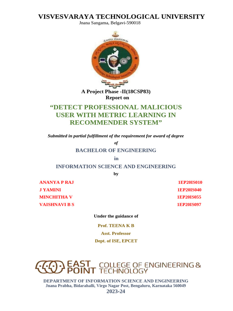 Batch 19 - Project Phase 2 - 250204 - 212504 | PDF | Machine Learning ...