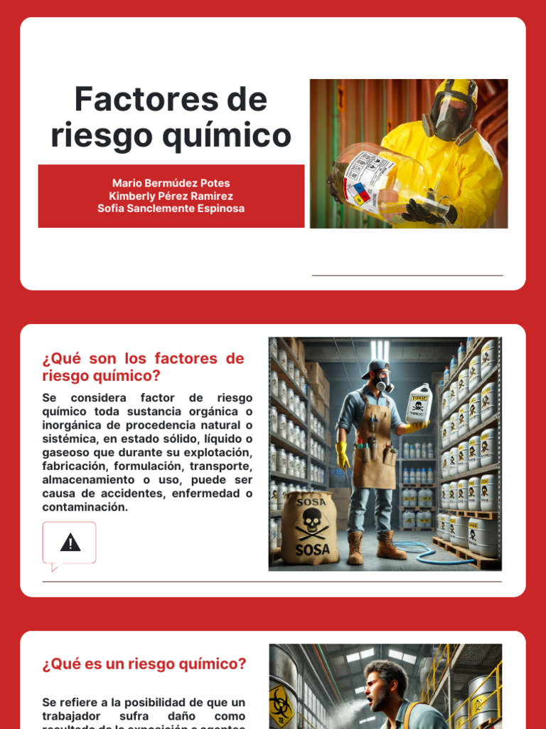 Factores de riesgo químicos | PDF | Cáncer | Química